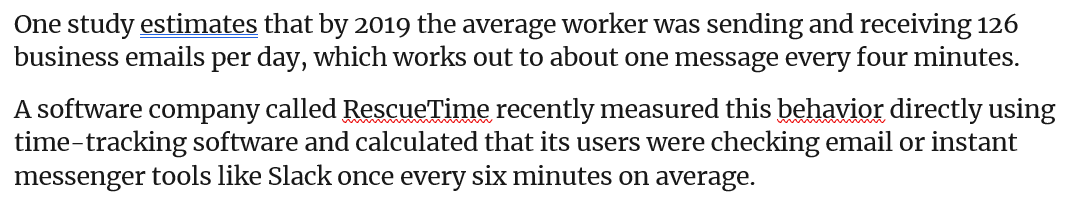 STOP CHECKING your INBOX frequently. Why?